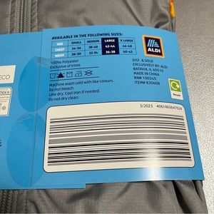 Aldi | Jackets & Coats | Aldi 223 Gear Capsule Full Zip Windbreaker ...